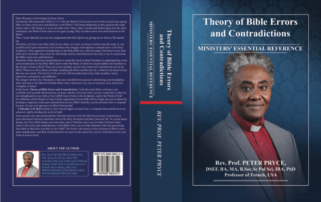 Theory of Bible Errors and Contradictions – Ministers’ Essential ...